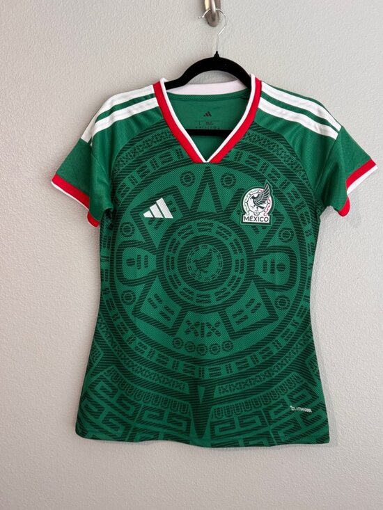 adidas | Tops | Mexico Green 226 World Cup Home Womens Soccer Jersey ...